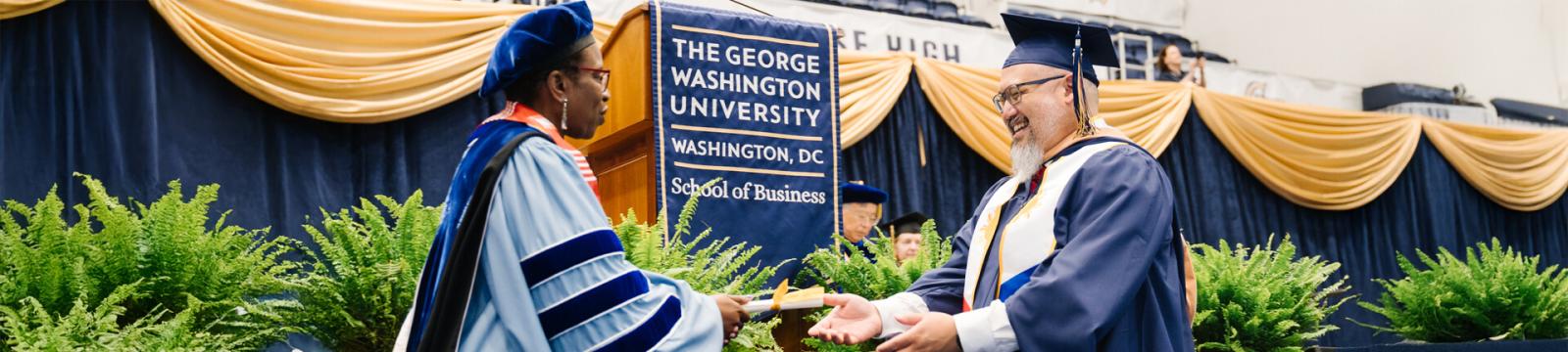 Masters & Doctoral Students | Commencement | GW School of Business